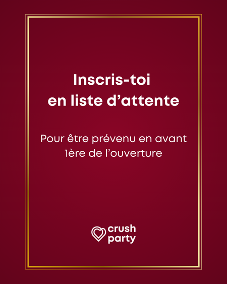 Crush Party : Rencontre célibataires lors de soirées à Paris – CrushParty